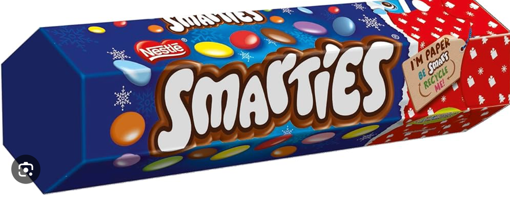 Buy Christmas Smarties Milk Chocolate Giant Tube 120G ($2.90/Unit ...