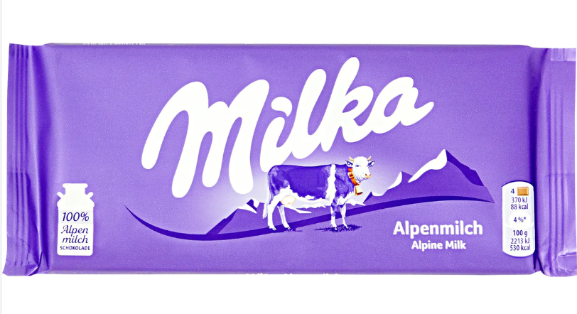 Milka Alpine Milk Chocolate, Alpenmilch, 24x3.5 oz (100 g) ($1.95/Unit ...