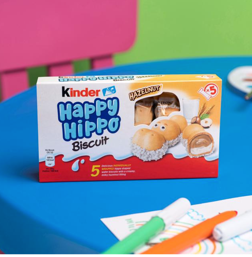 Buy Kinder Happy Hippo Hazelnut Chocolate Wafer 10x20.7g ($3.50/Unit ...